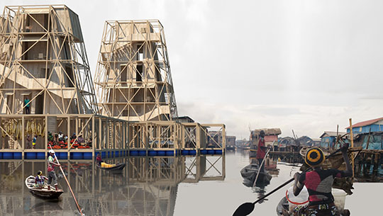 Floating Tower Prototype | Cornell AAP